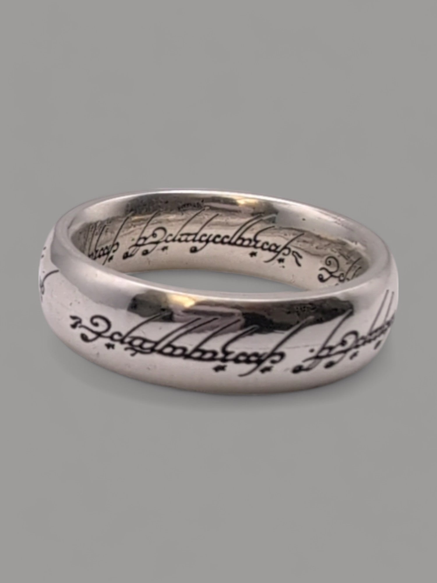 The One Ring, Sterling Silver Lord of the rings replica handmade ...
